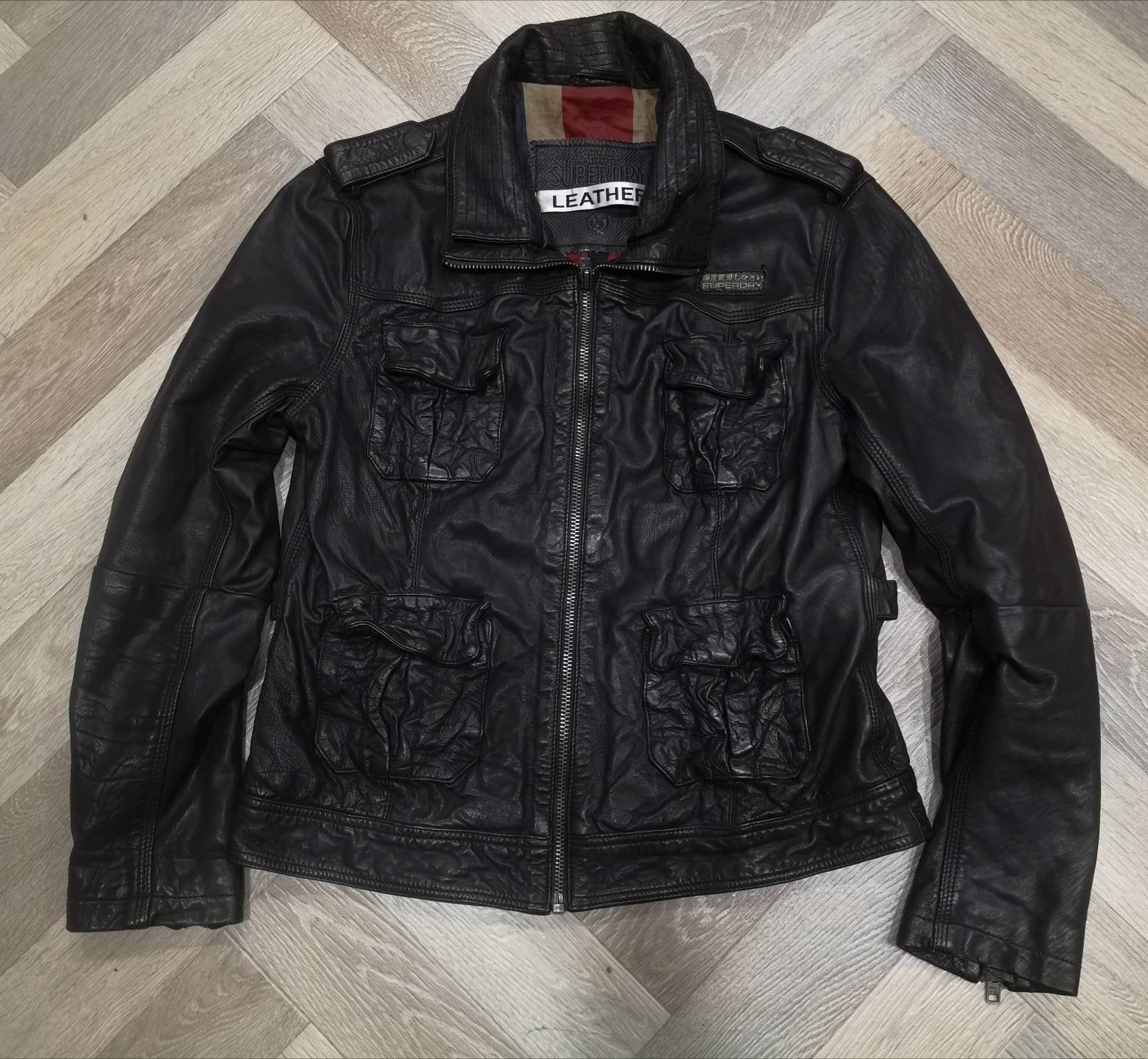 Authentic Jacket SUPERDRY LEATHER – VINTAGECLOTHESUA