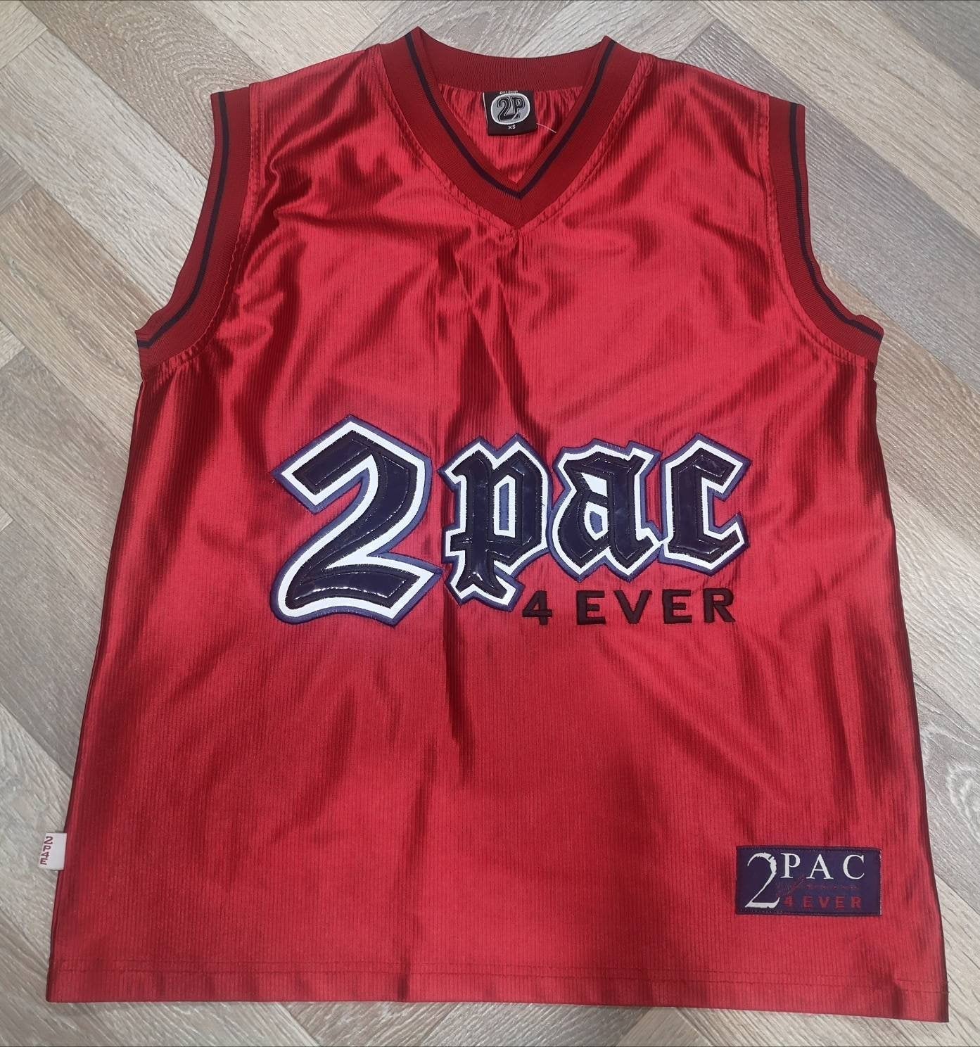Rare Vintage Jersey Tupac coast II 2PAC Collection 96 Pac Jeans ...